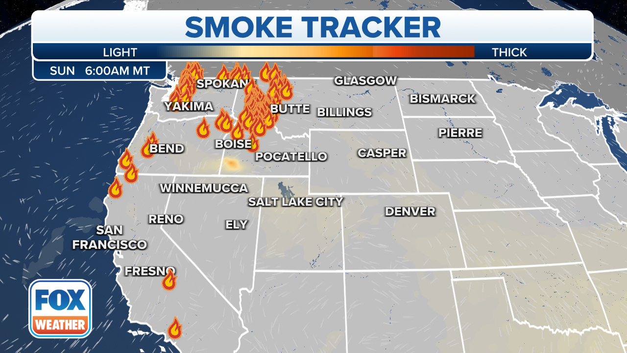 Wildfire smoke and poor air quality spread across the northwest as hazy air drifts east – 6PARK ...